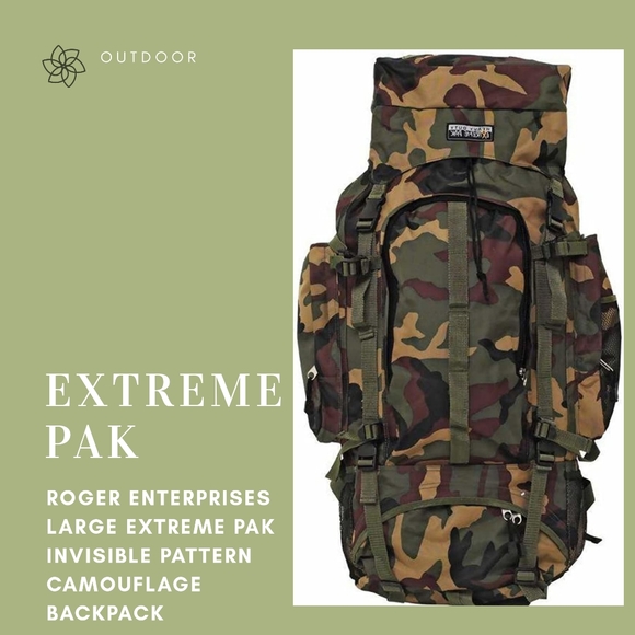 Extremepak | Bags | Extreme Pak Camouflage Backpack | Poshmark